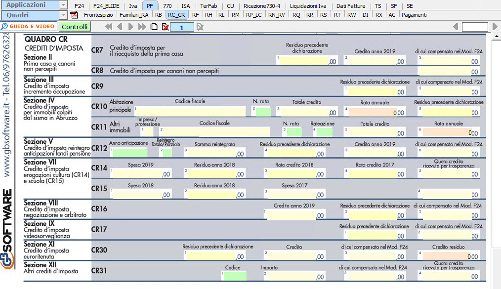 Persone fisiche - Quadro RC Redditi di lavoro dipendente ed assimilati ...